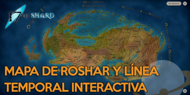 Mapa de Roshar y línea temporal interactiva – Cosmere.es