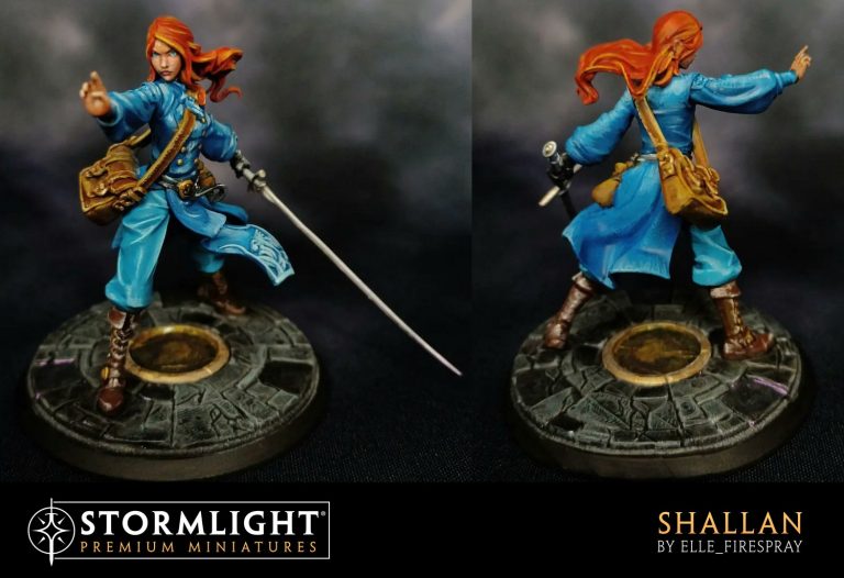 Stormlight Premium Miniatures: Actualización 3, 4, pinturas y más ...