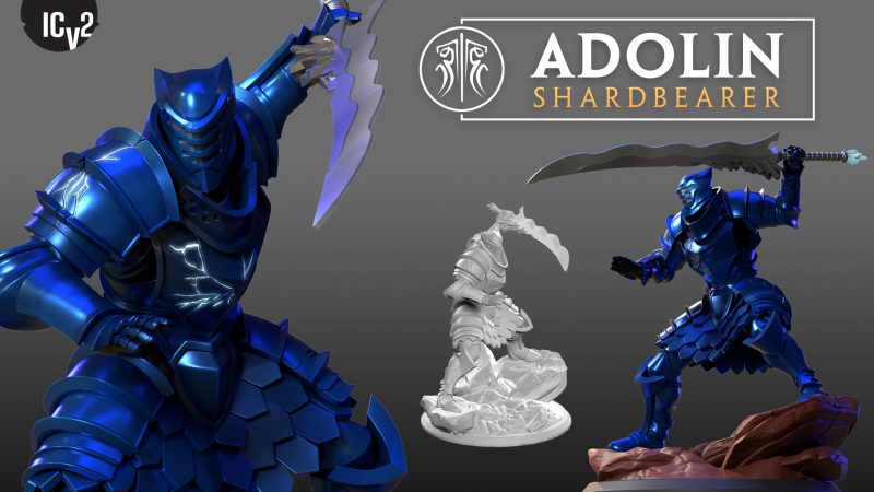 Stormlight Premium Miniatures: Adolin – Cosmere.es