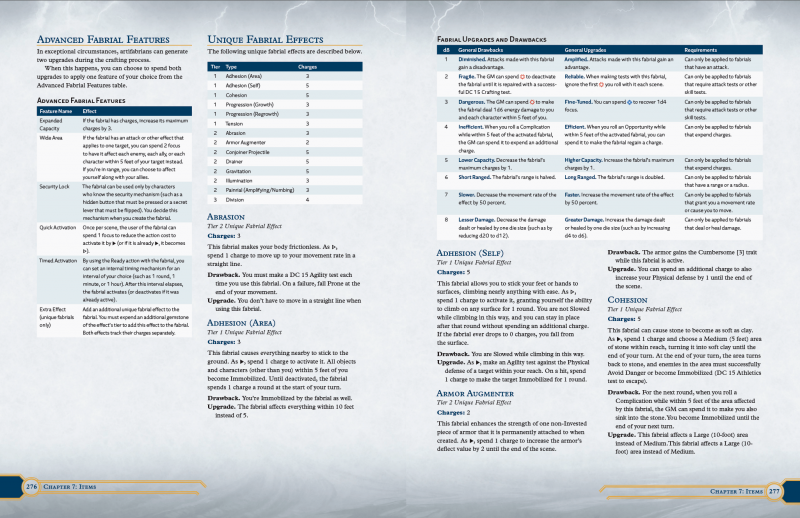 Cosmere RPG – Actualización 12: Fabricar un éxito - Cosmere.es